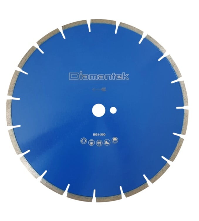 BG1 Diamantek Silent Hard Brick Blade - 350mm